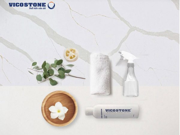 Hướng dẫn chăm sóc và bảo dưỡng bề mặt đá Vicostone | KitchenTown